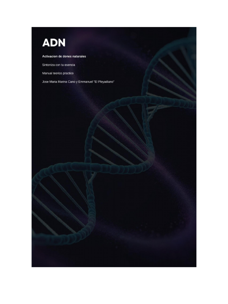 ADN - Activacion de Dones Naturales | PDF | Experiencia | Amor