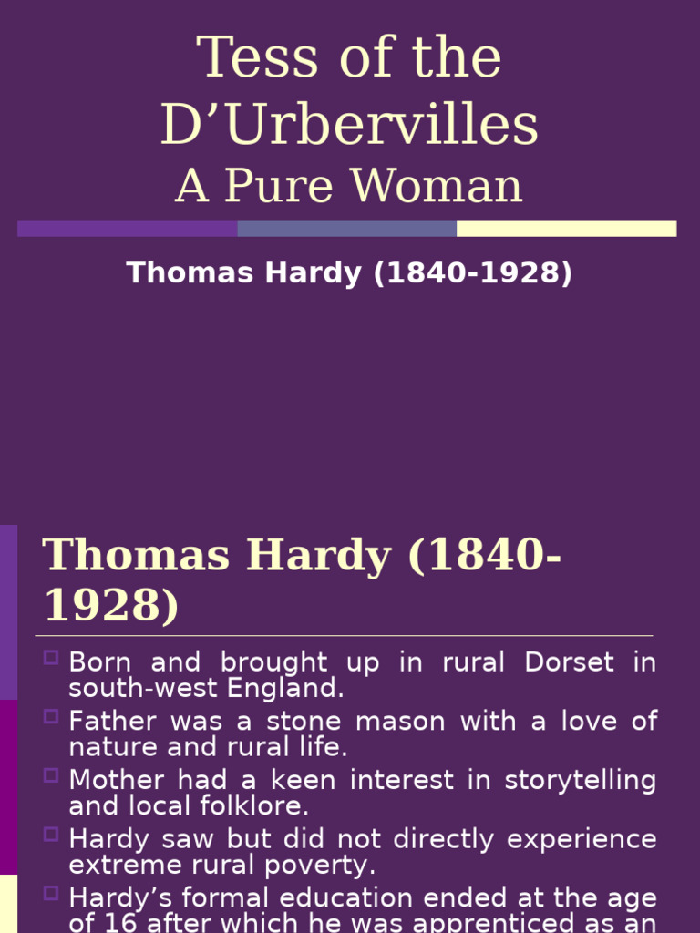 26 Tess of The DUrbervilles | PDF | Tess Of The D'urbervilles | Thomas ...