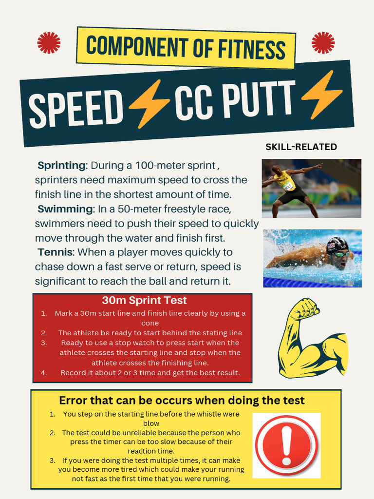 30m Sprint Test for Speed Assessment | PDF