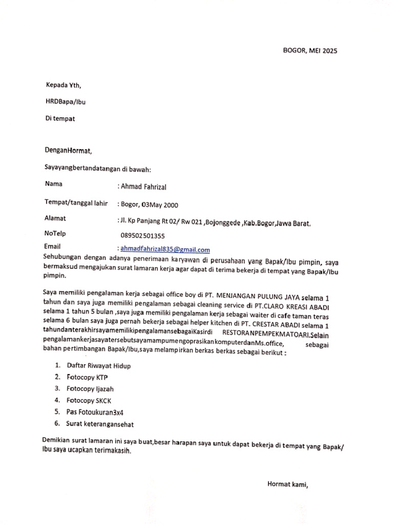 Achmad Fahrizal | PDF
