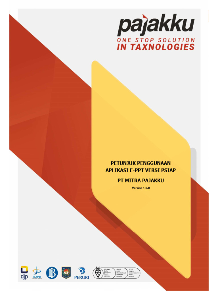 Panduan User Pengguna Aplikasi E-PPT PSIAP | PDF