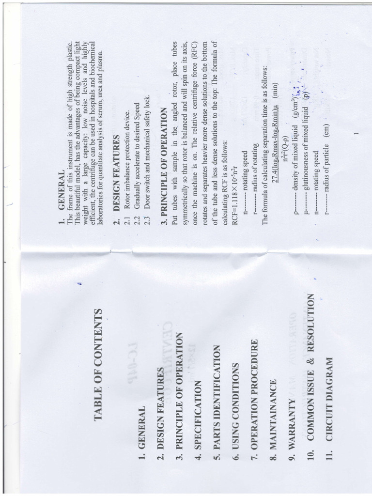 Operational Mannual | PDF