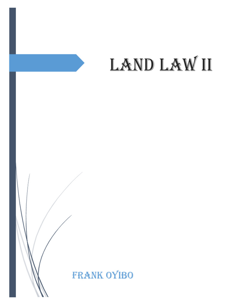 Overview of the Land Use Act, 1978 | PDF | Constitution | Deed