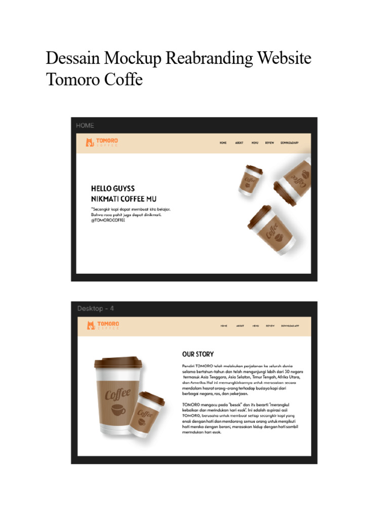 Desain Mockup | PDF