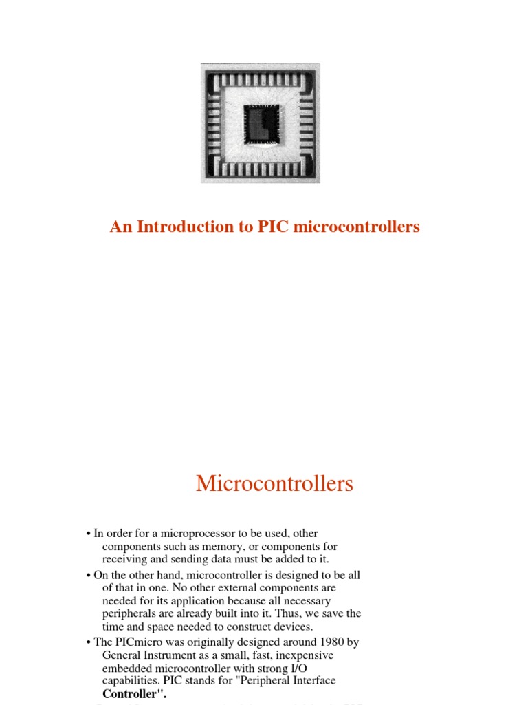 Lec 02 05 Pic Modified Pdf Pic Microcontroller Instruction Set
