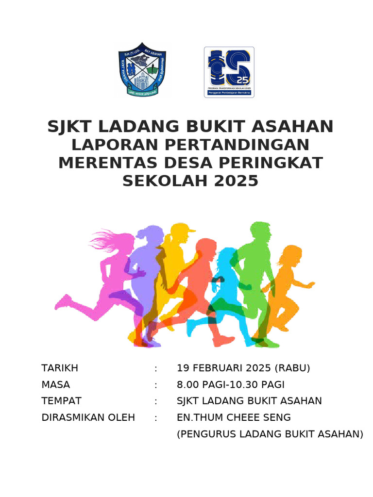 Laporan Pertandingan Merentas Desa 2025 | PDF
