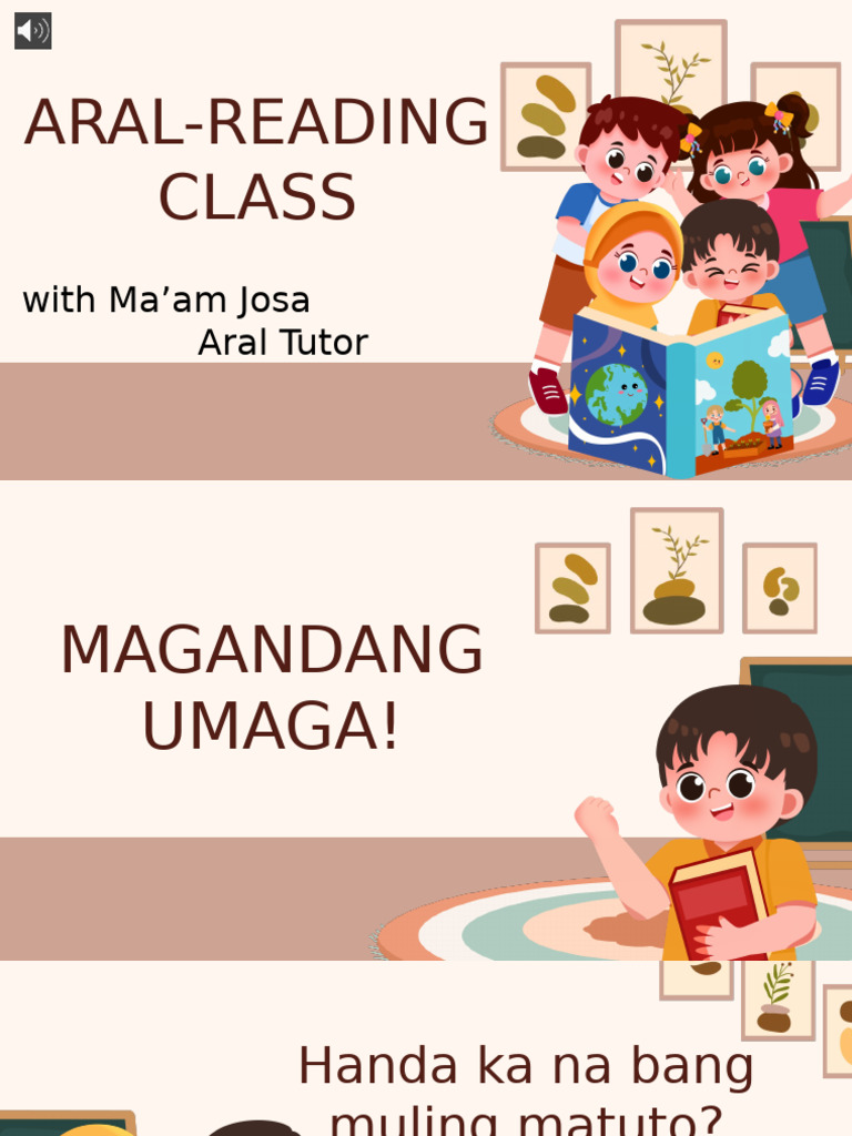 Aral-Reading Week3 Session2 - U at Ang | PDF
