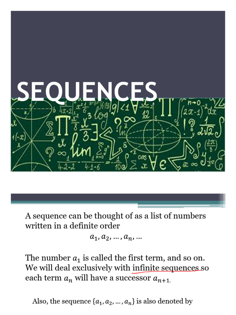 Infinite Sequence | PDF