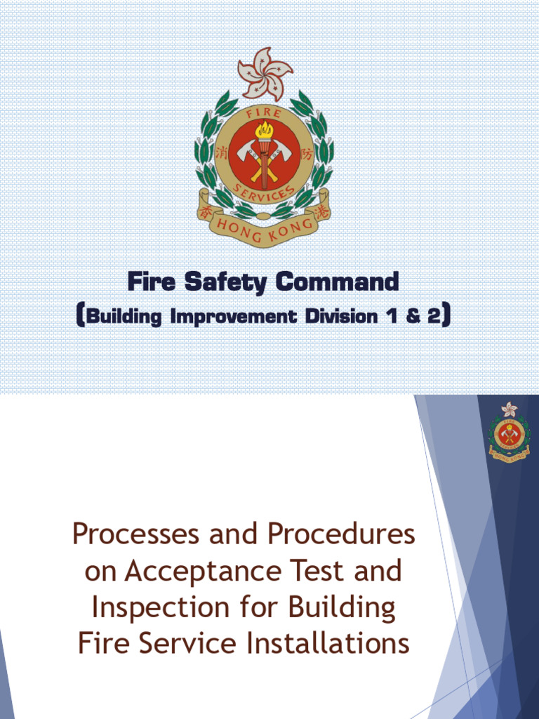 Cap 572 Process Procedure Acceptance Test PPT Eng | PDF | Fire ...