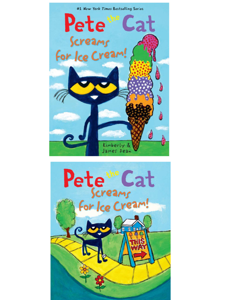 Pete The Cat Screams For Ice Cream 1 | PDF