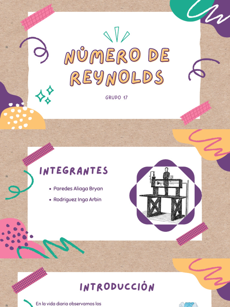 Número de Reynolds | PDF | Numero Reynolds | Viscosidad