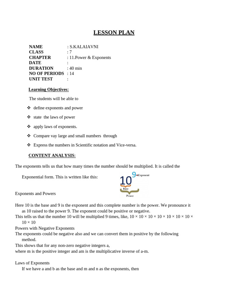 Understanding Exponents and Powers | PDF | Exponentiation | Multiplication