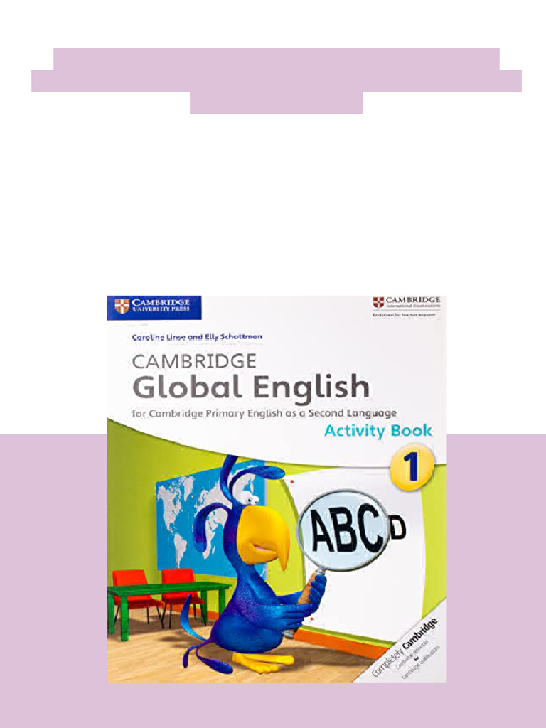 Cambridge Global English Stage 1 Activity Book For Cambridge Primary ...