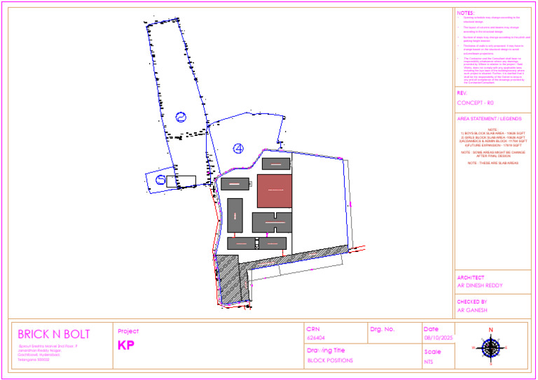 Option - 3 (Block Positions Has Marked in 2.5 Acers) | PDF | Civil ...