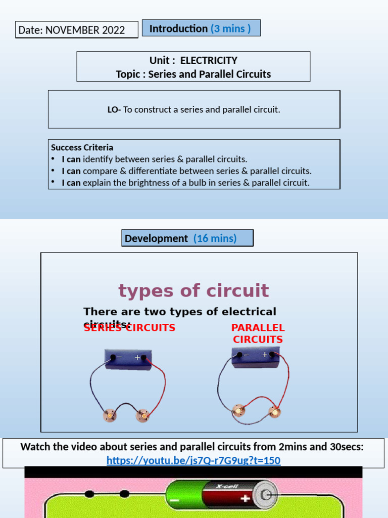 Series vs Parallel Circuits Explained | PDF