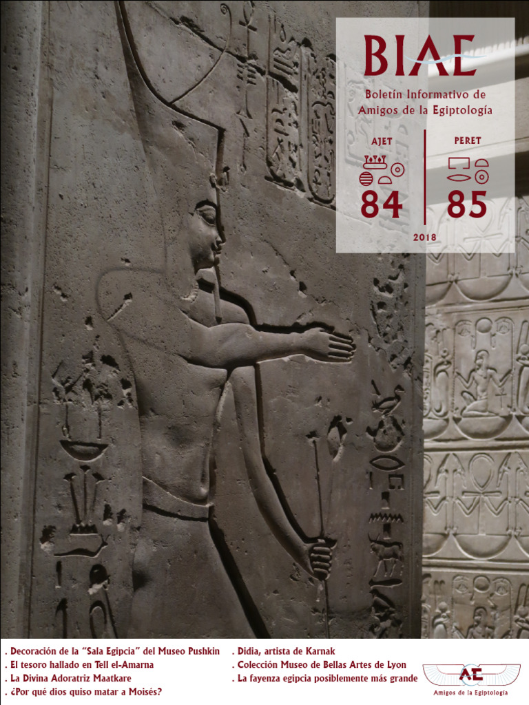 Boletín Egiptológico BIAE 84-85 2018 | PDF | Museo