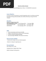 FAANG Resume Template for Freshers | PDF
