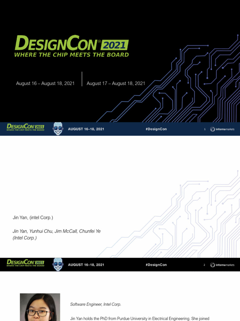 Reflection Removal For HighSpeed Signal Link and Mid-Bus Probing | PDF ...