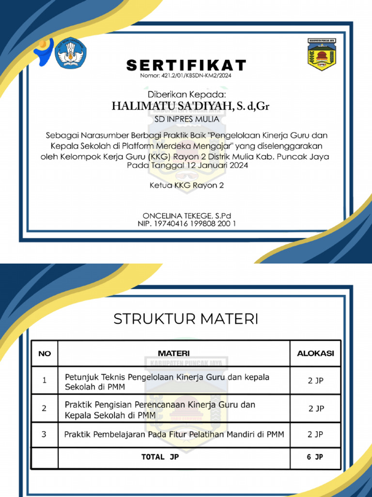 Halimatu Sa'Diyah | PDF