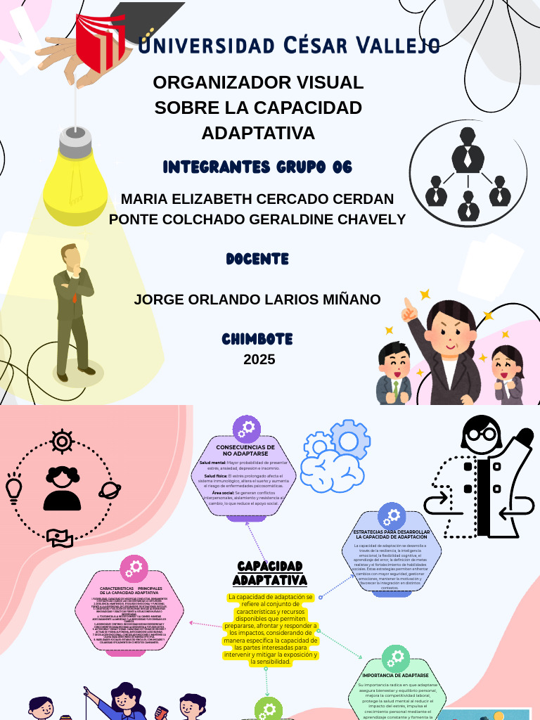 Gráfico de Mapa Conceptual Circular Con Flechas Geométrico Multicolor ...