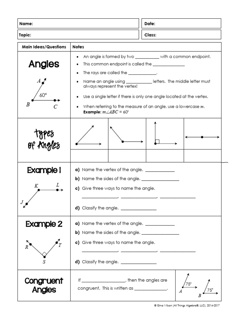 Understanding Angles and Their Types | PDF | Perpendicular | Angle