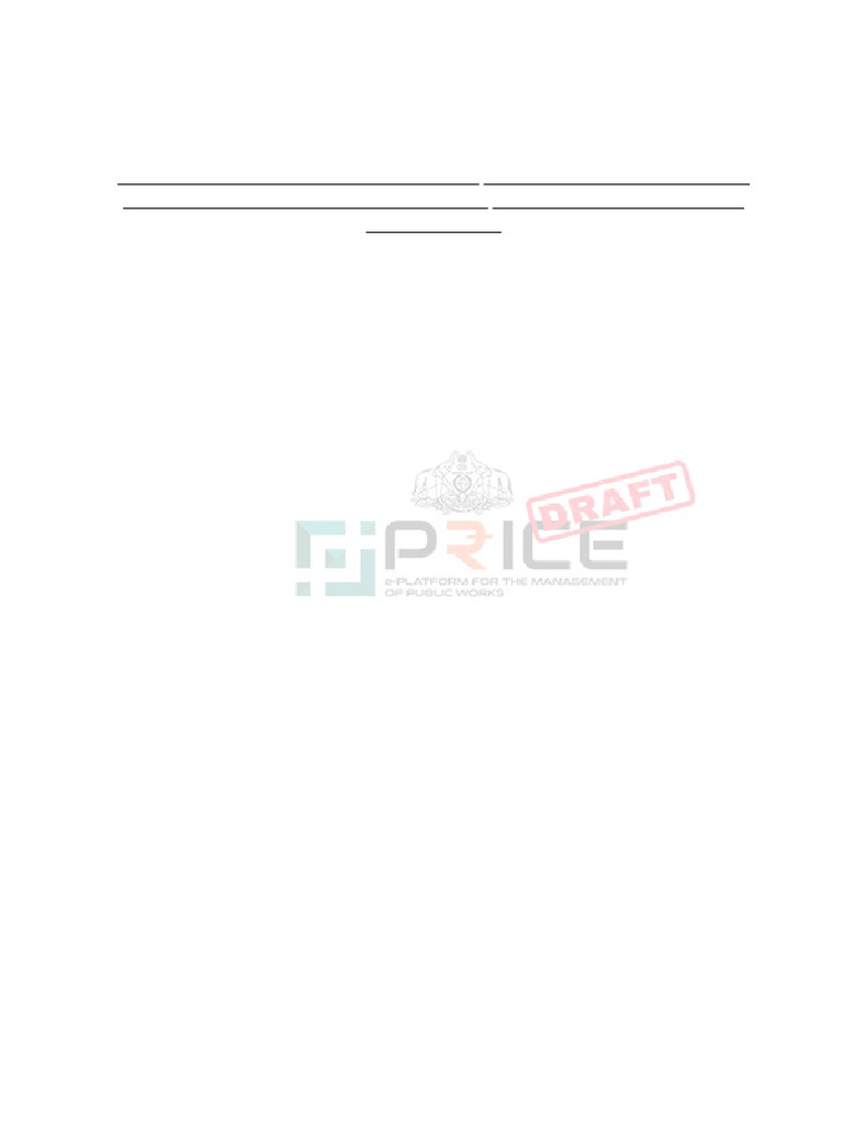 DPR - Drain at Puthenkovil Ward No.21 of Chavara Panchayath | PDF ...