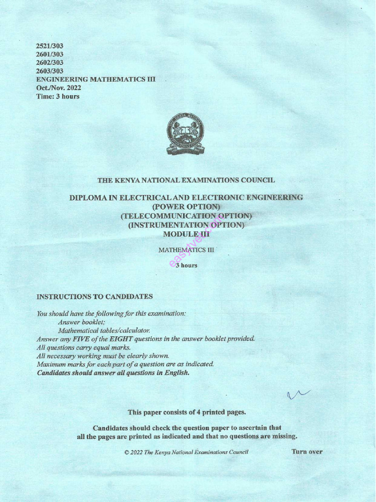 Knec 2022 | PDF