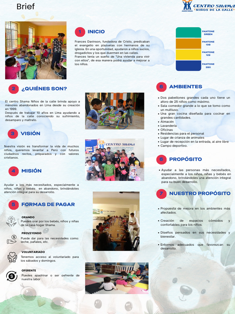 Centro Shama: Apoyo a Niños Abandonados | PDF