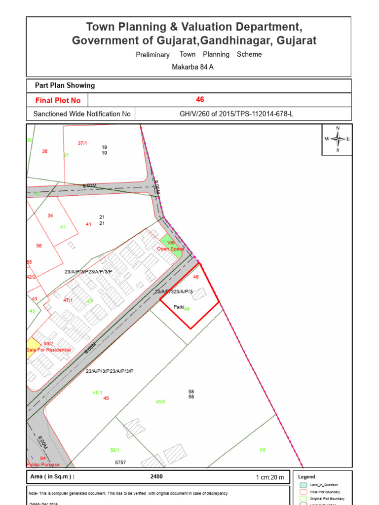 Makarba Town Planning Scheme Details | PDF
