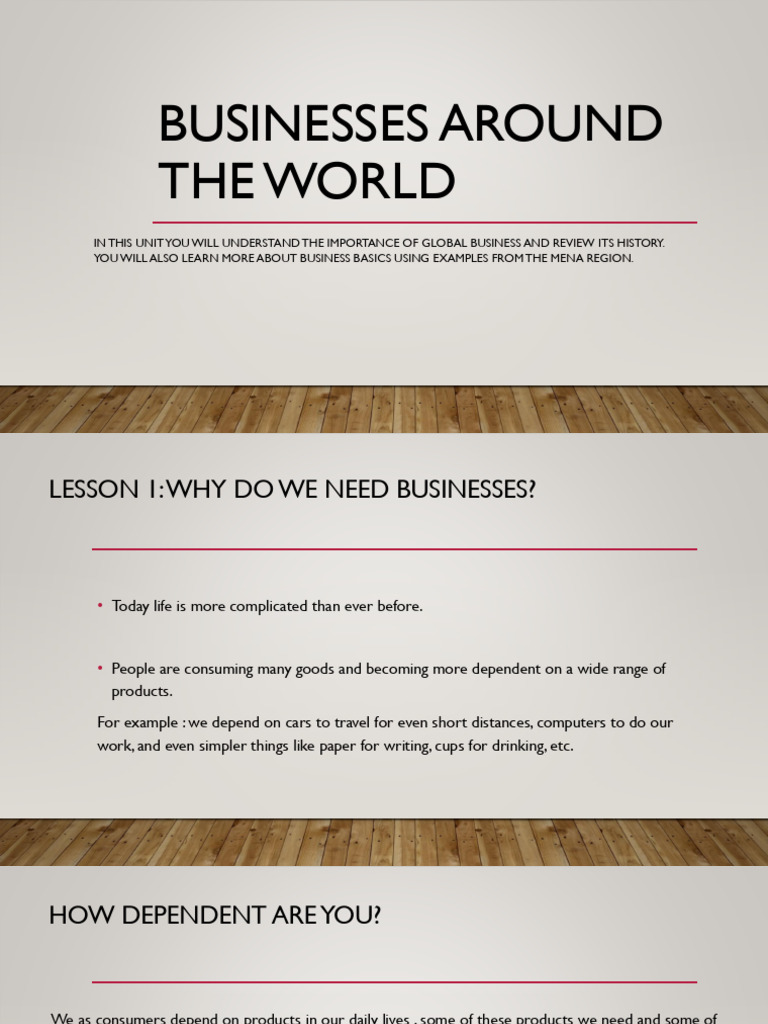 Understanding Global Business Basics | PDF | Trade | Economies