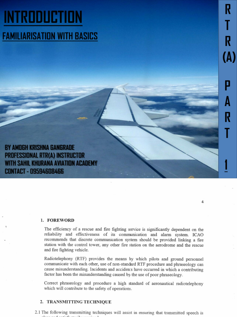 Basics of RTR(A) Training Guide | PDF