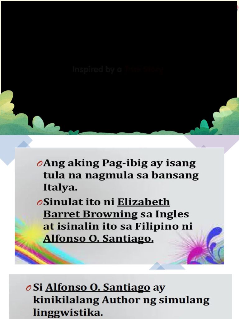 Ang Aking Pag-Ibig | PDF