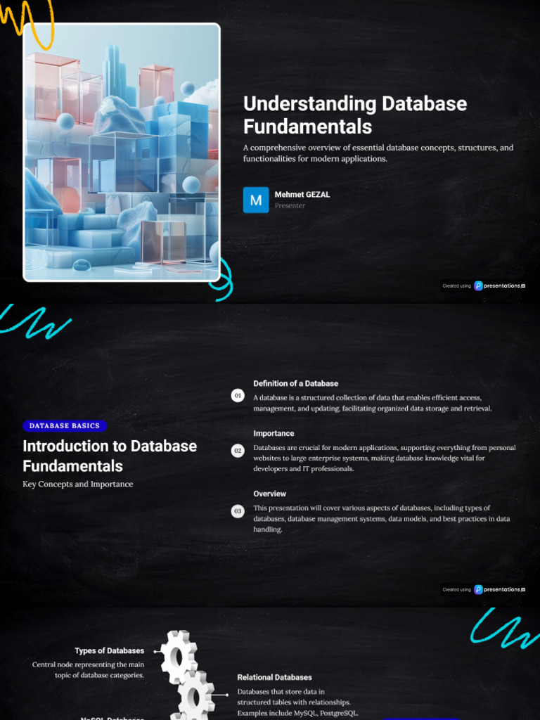 Understanding Database Fundamentals | PDF
