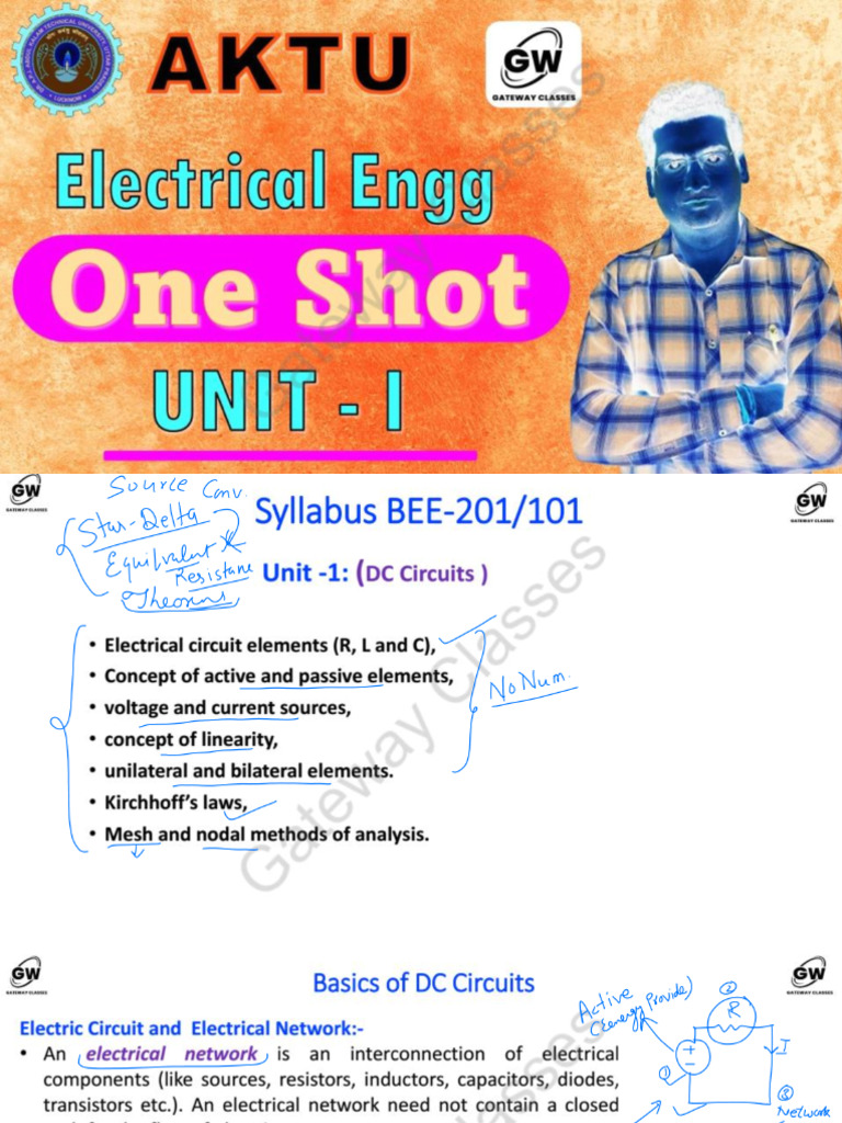 Electrical Unit 1 One Shot Notes - 6cea722a 9a35 45b4 Ba5e 77e2170398ce ...