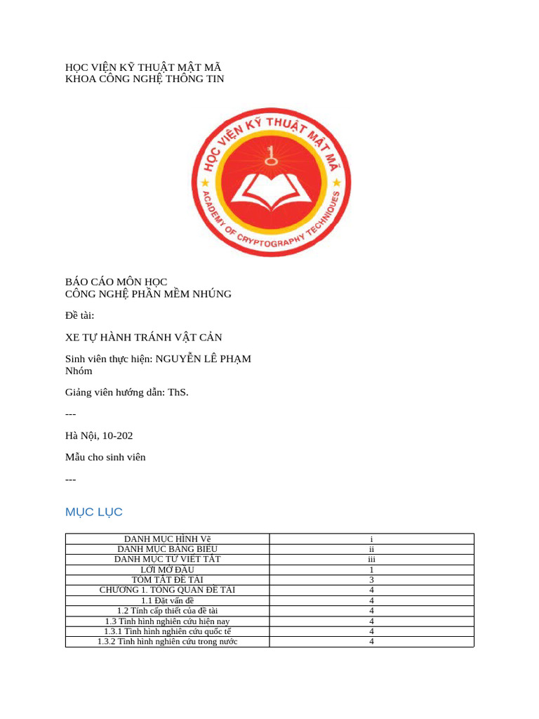 Học Viện Kỹ Thuật Mật Mã Khoa Công Nghệ Thông Tin | PDF