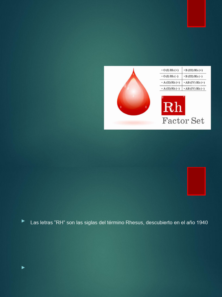 Sistema Rh: Antígenos y Genética | PDF | Biología | Genética