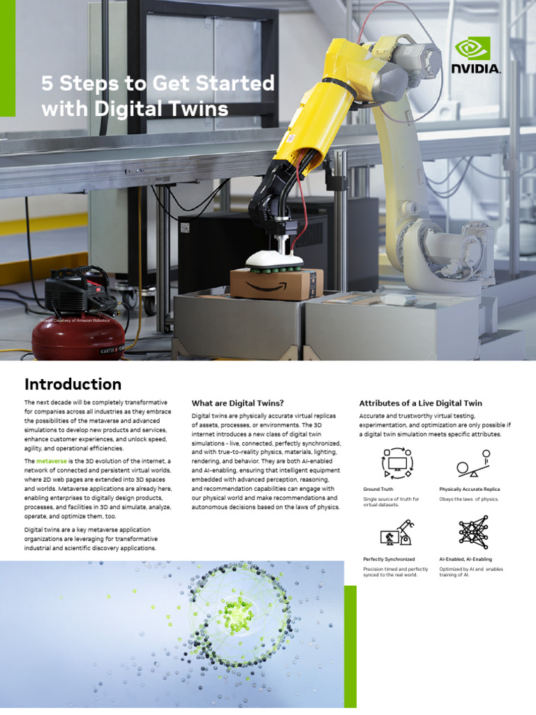 5 Steps to Launch Digital Twins | PDF | 3 D Computer Graphics | Simulation