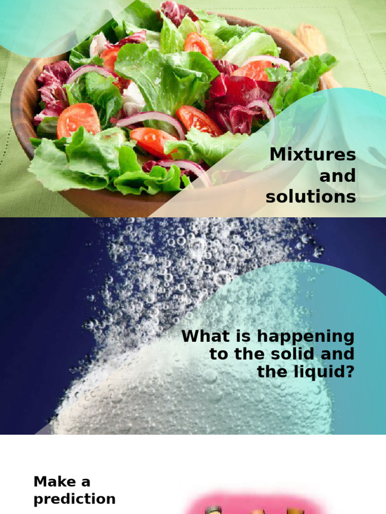 Understanding Mixtures and Solutions | PDF