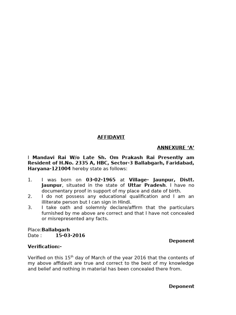 Annexure A | PDF
