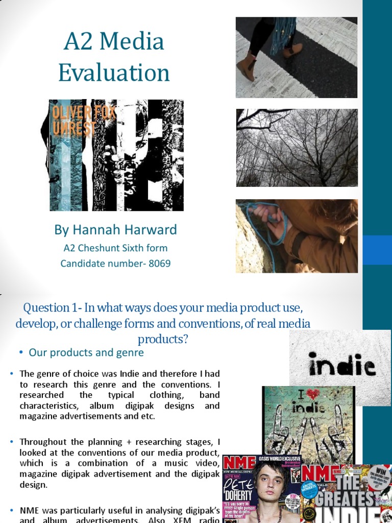 A2 Media Evaluation: by Hannah Harward | PDF | Audience | Blog