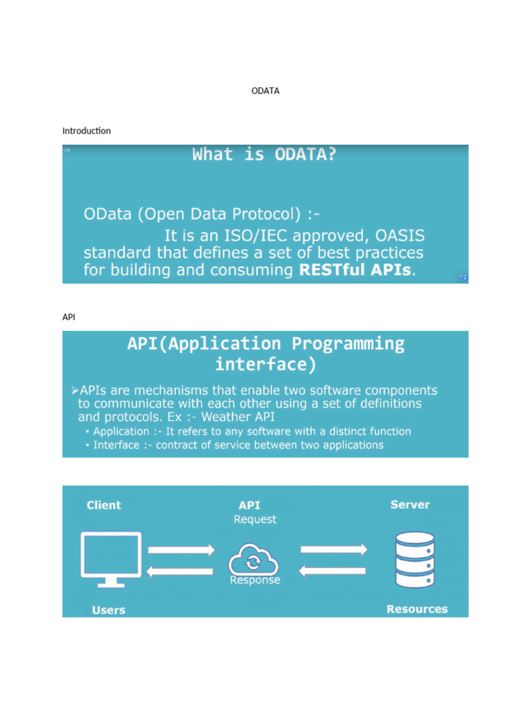 Odata | PDF