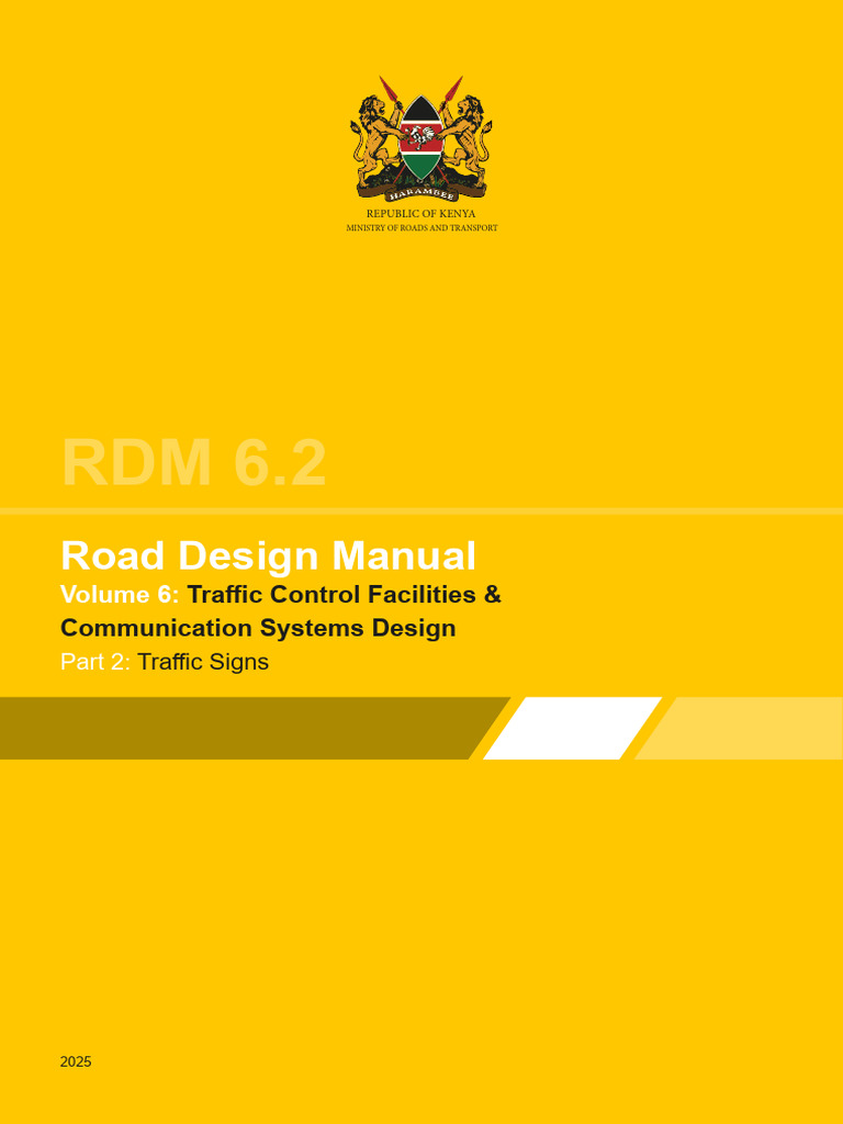 RDM 6.2 Traffic Signs | PDF | Cost Of Living | Lane