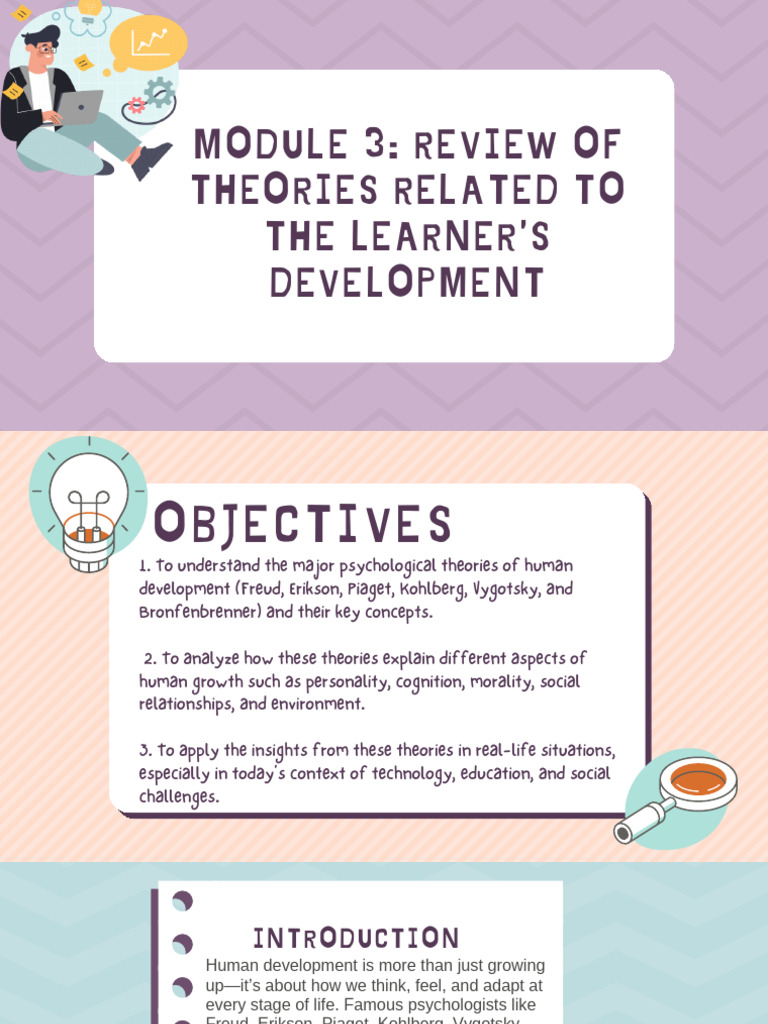 Module 3 Review of Theories Related To The Learner's Development ...