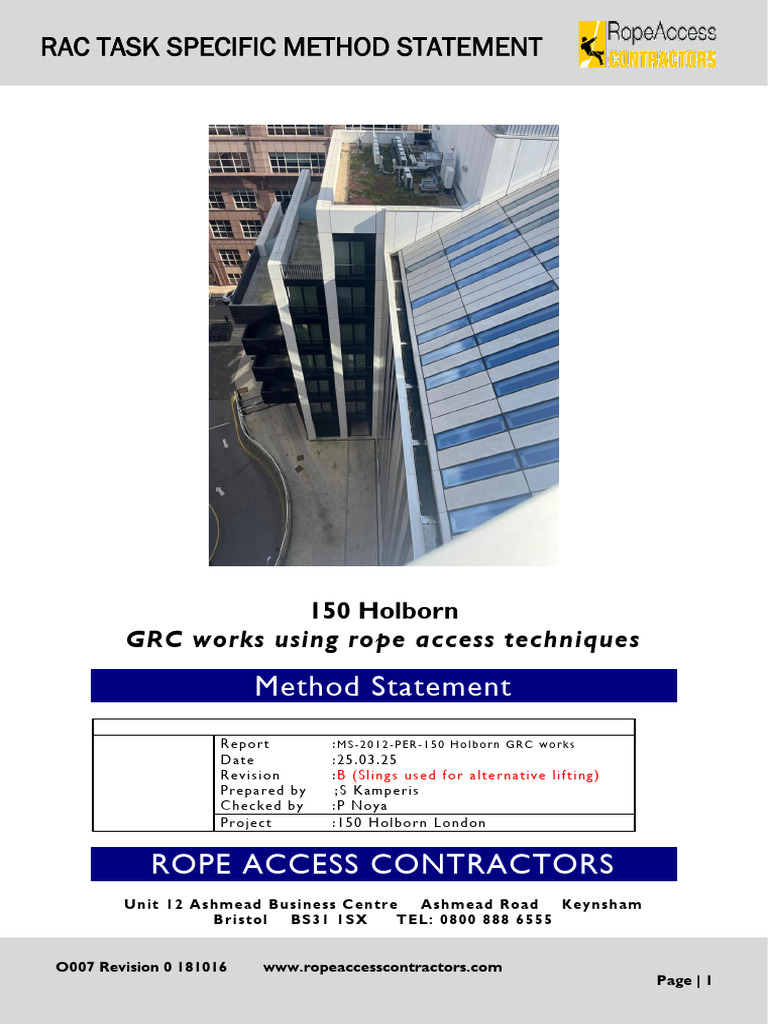 Ms-2012-Per-150 Holborn GRC Works 250325 B SK | PDF | Personal ...