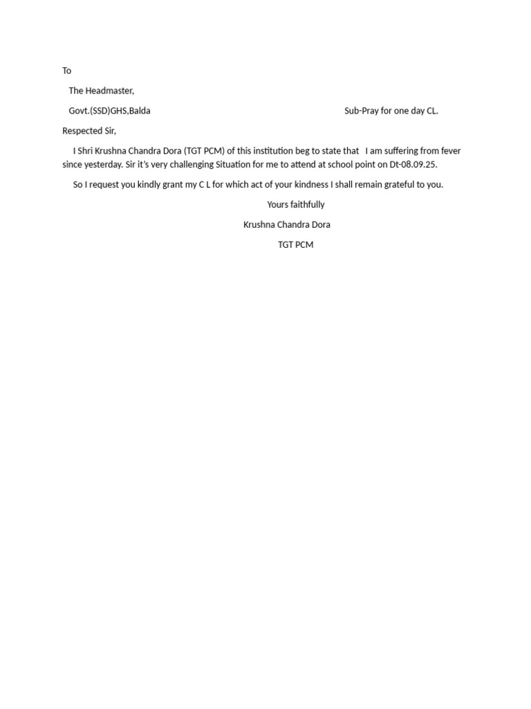 CL Application | PDF