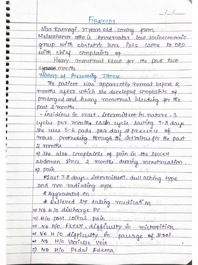 Fibroid | PDF | Medical Specialties | Gynaecology