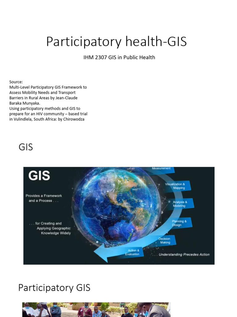 Participatory GIS in Public Health Analysis | PDF | Cognitive Science ...