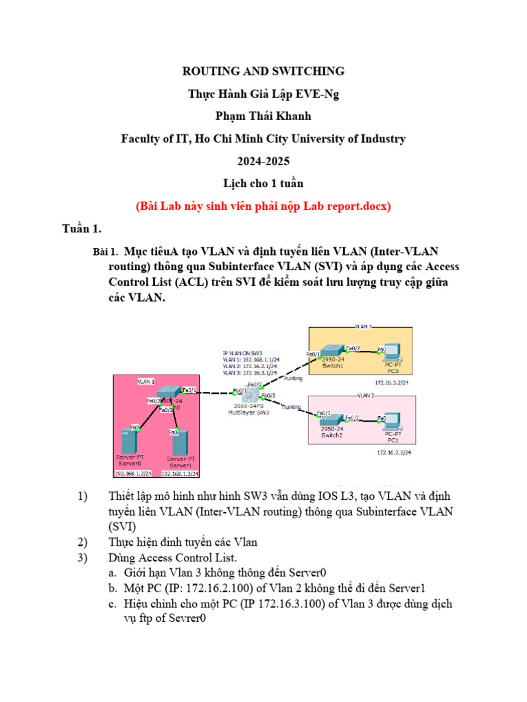 Lab_ACL Lab5-6v2 | PDF