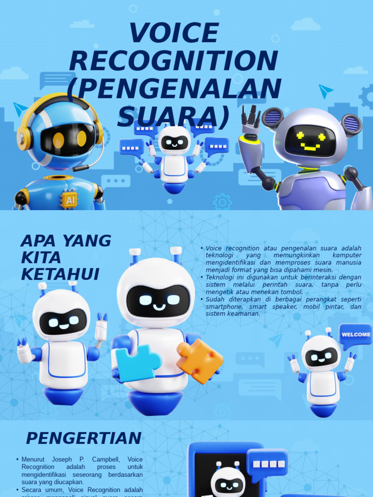 Kelompok 4 Voice Recognition | PDF