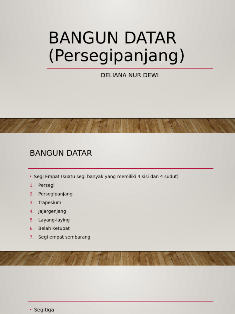 Bangun Datar | PDF